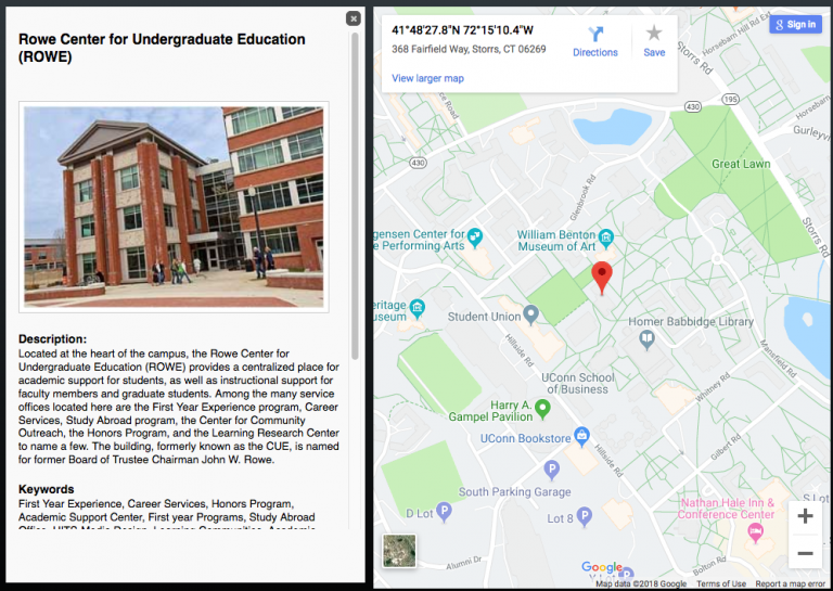 Location | UConn American English Language Institute (UCAELI)